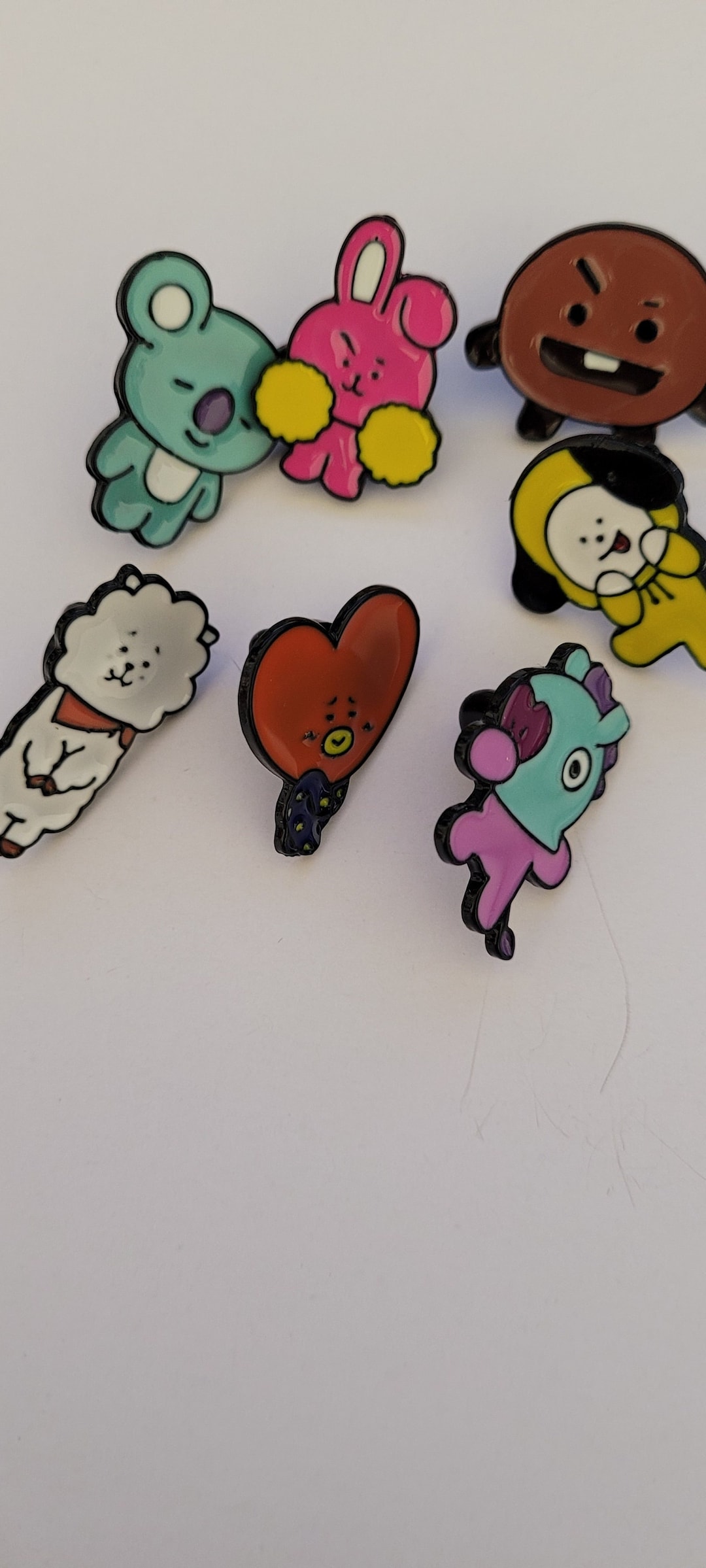 BT21 Full Body Pins - Etsy