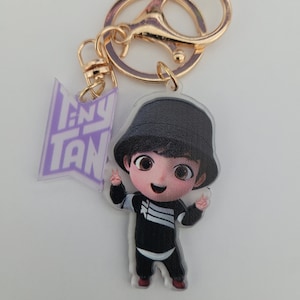 BTS TINY TAN Keychains - Etsy