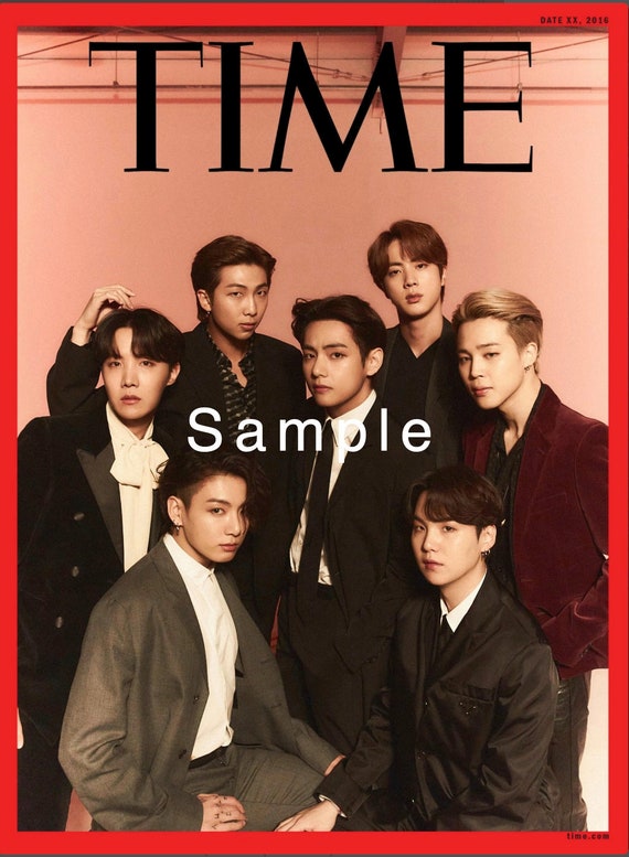 BTS Different Cover of Magazines . - Etsy