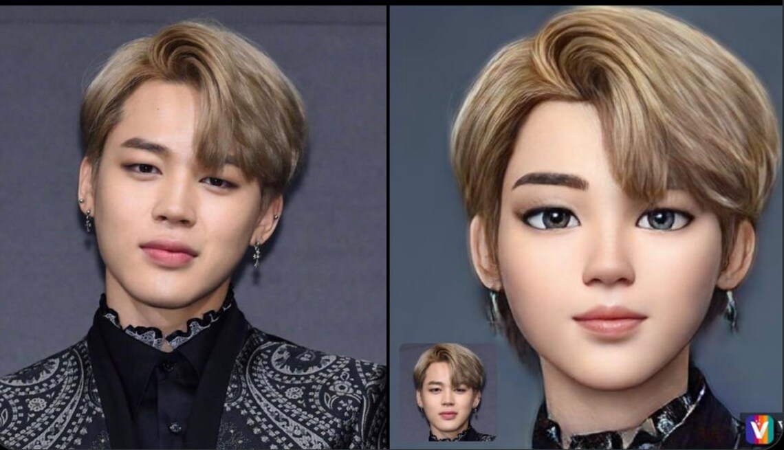 BTS Photos as Disney Character So Pretty. | Etsy