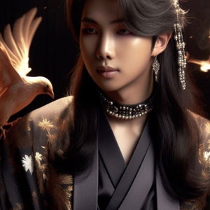 BTS AI Fan Art (7) - Etsy