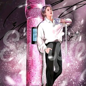 BTS and Their Colored MICS - Etsy