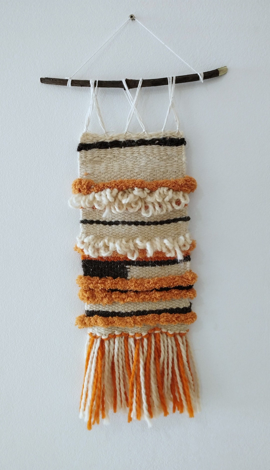 Woven Wall Hanging // Wall Decor // Wall Hanging Woven // Textile Art ...