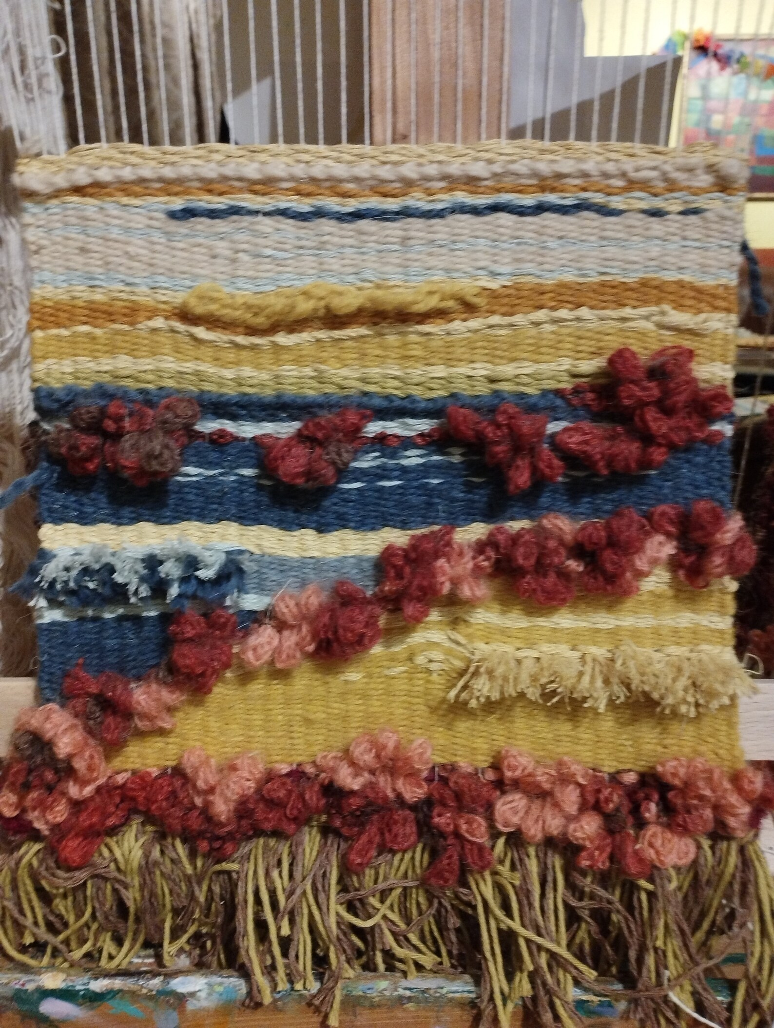 Woven Wall Hanging / Wall Decor / Wall Hanging Woven / Textile Art ...