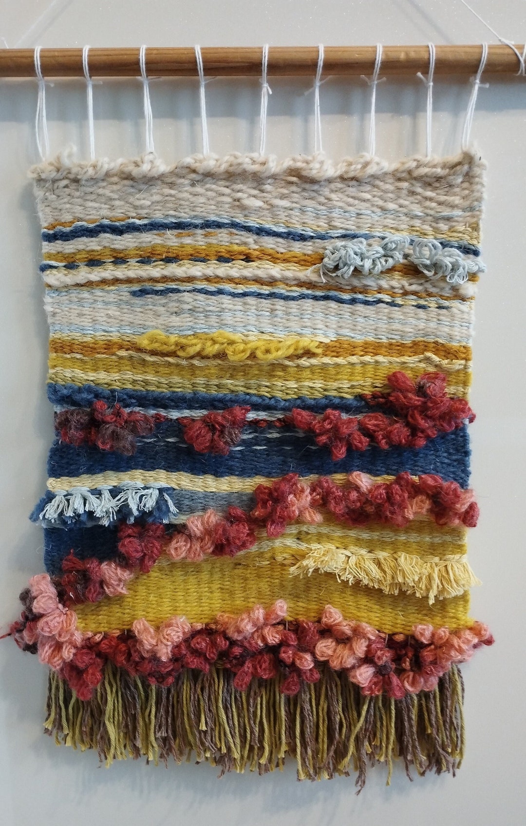 Woven Wall Hanging / Wall Decor / Wall Hanging Woven / Textile Art ...