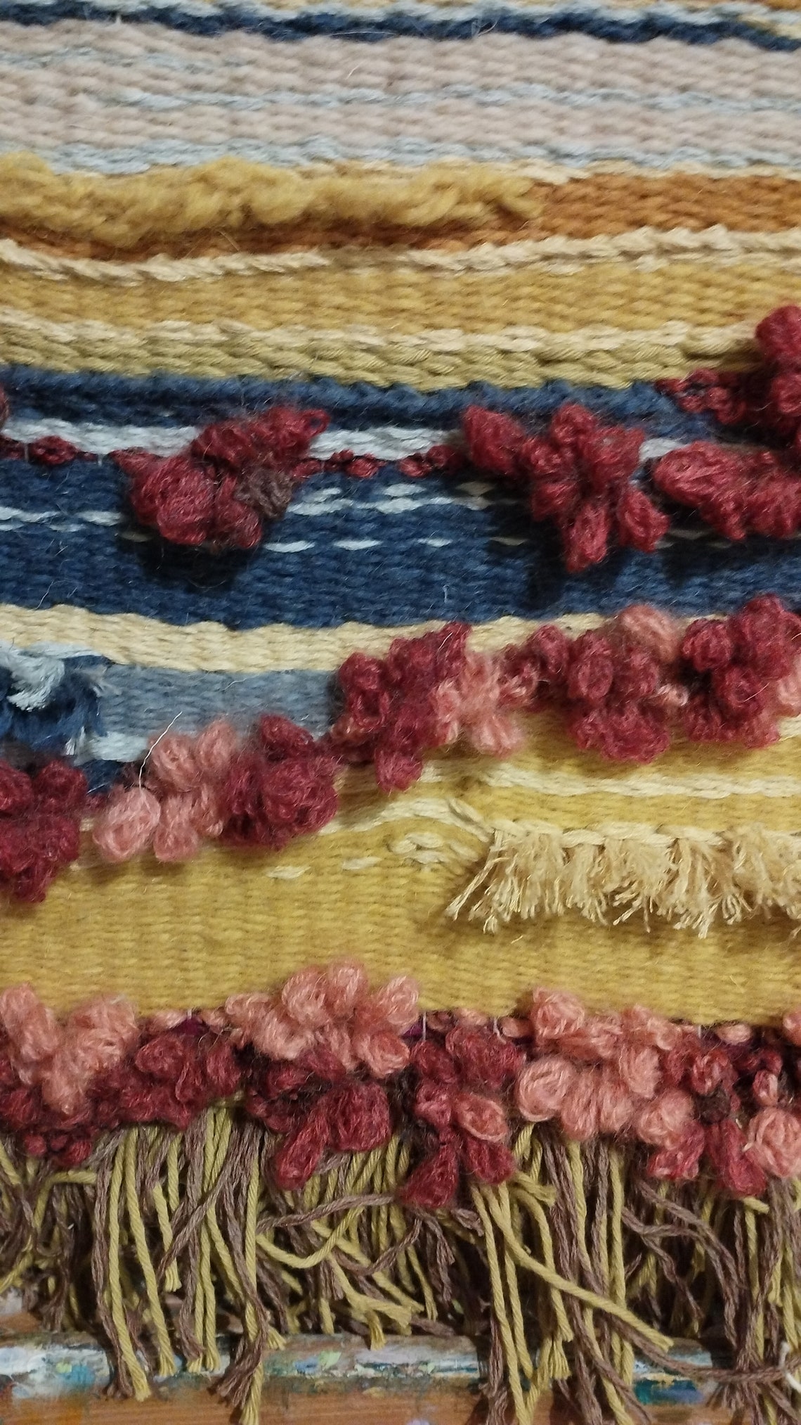 Woven Wall Hanging / Wall Decor / Wall Hanging Woven / Textile Art ...