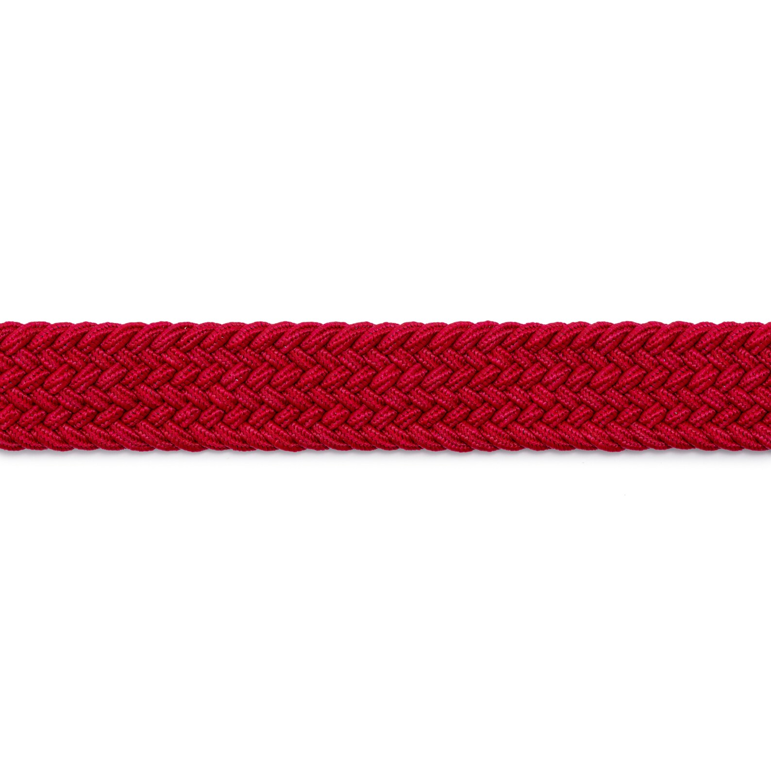 25mm Red Ladies Elasticated Stretch Belt With Gold Buckle | Available ...