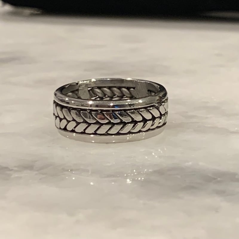 Welded Mens Wedding Ring - Etsy