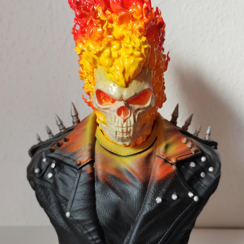 Ghost Rider Mask - Etsy