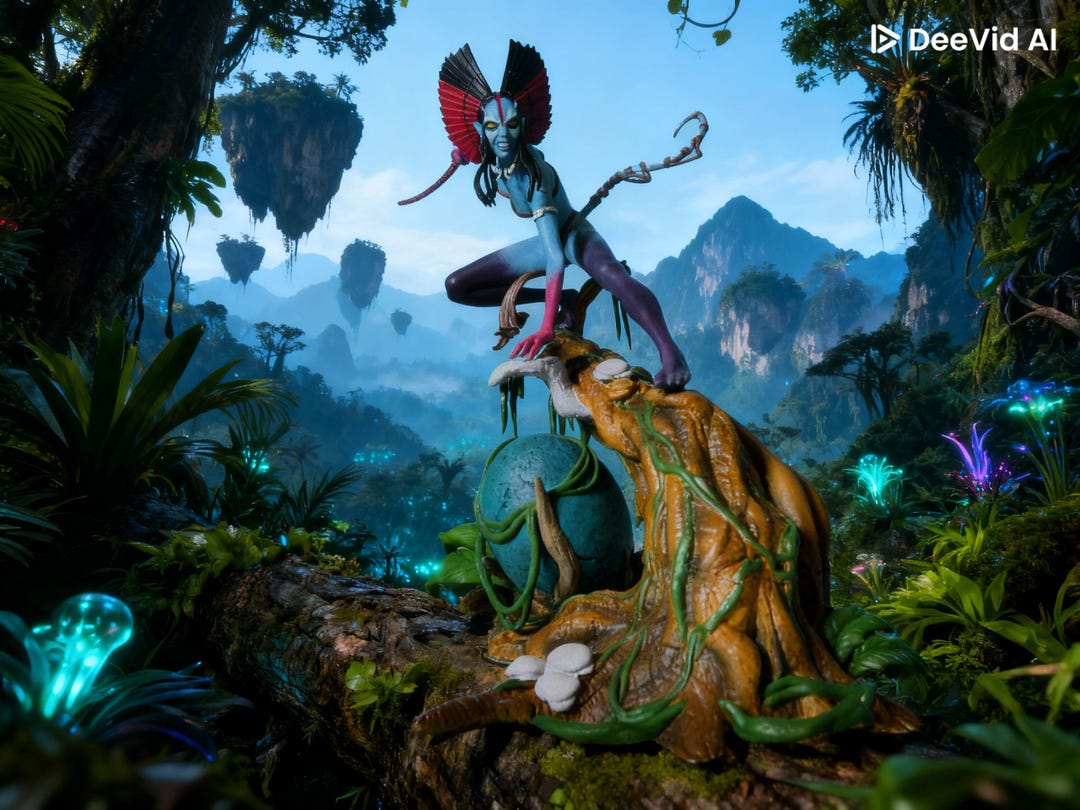 Varang Avatar Figure Fire and Ash 3D Printed - Etsy