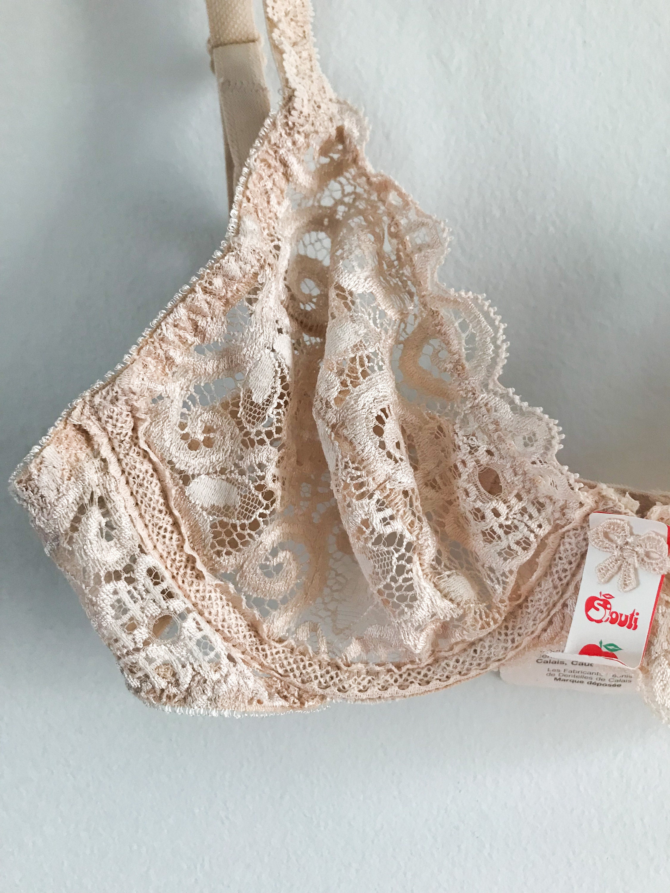 Vintage Greek Full Lace Bra, Deadstock, Never Worn - Etsy
