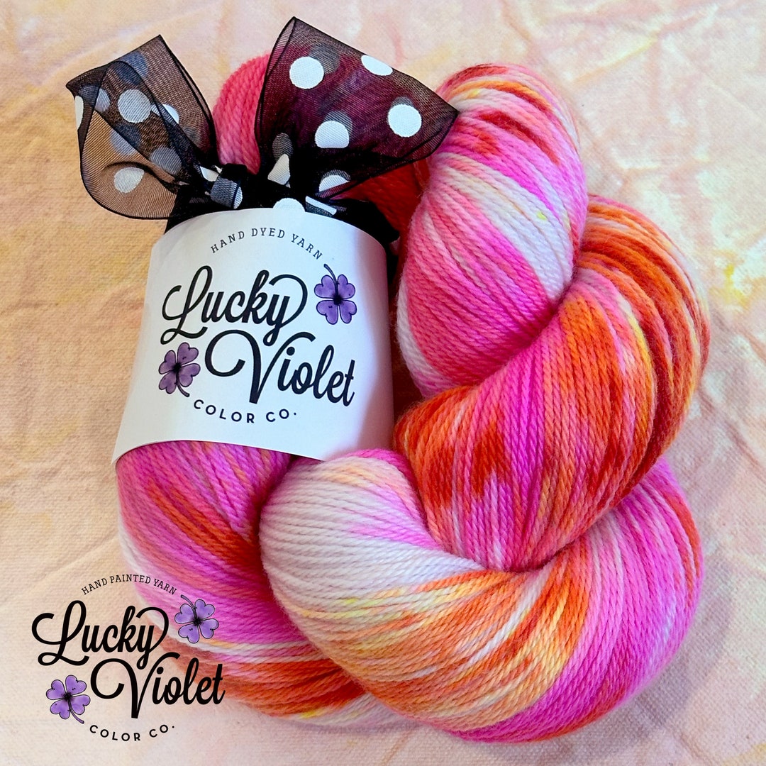 Potluck 24 Hand Painted and Dyed Fingering Sock Weight MCN Yarn by ...