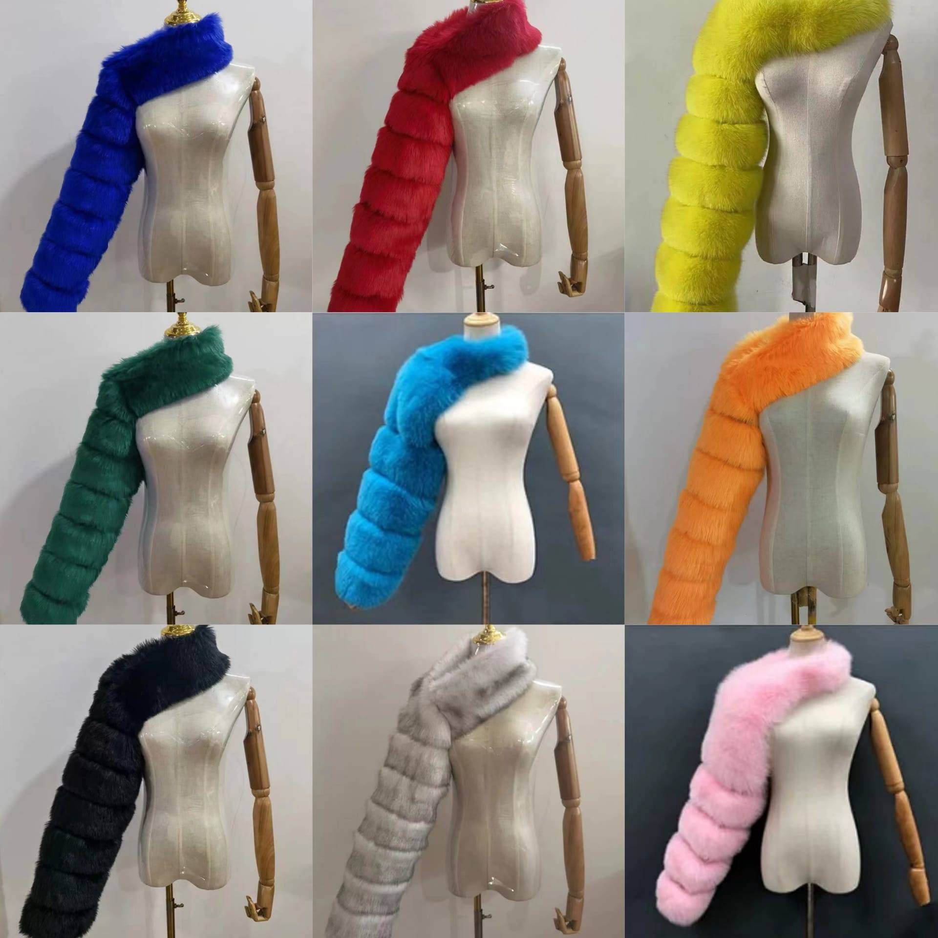 Faux Fur Fashion Women Fur Sleeve - Etsy