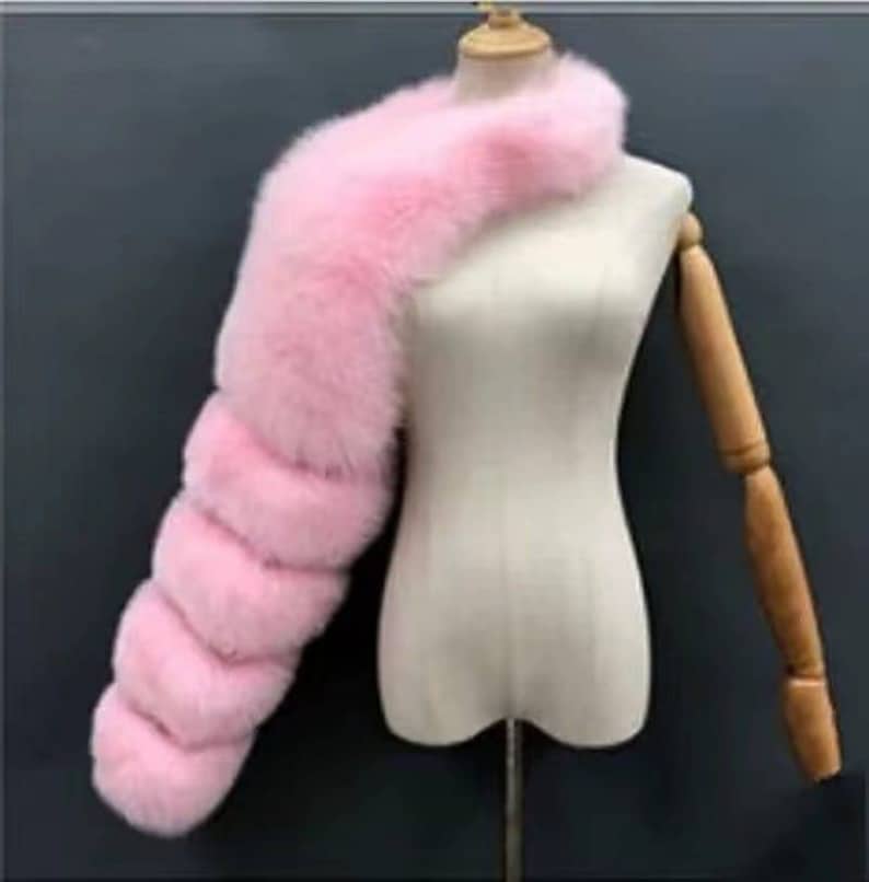 Faux Fur Fashion Women Fur Sleeve - Etsy
