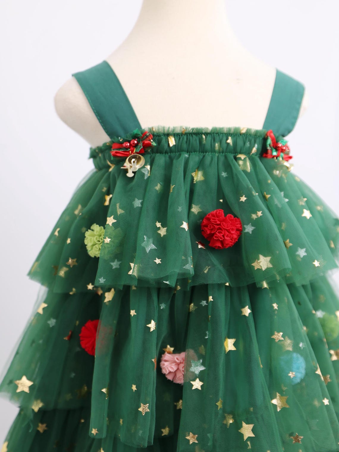 Christmas Dress for Toddler Girl, Matching Sisters Christmas Outfit ...
