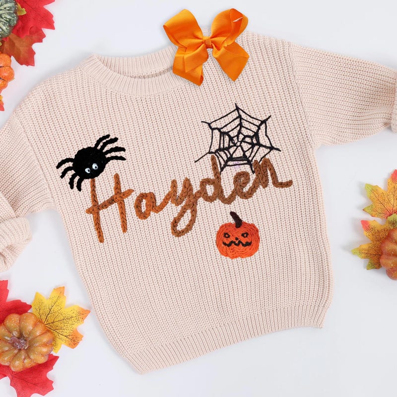 Halloween Sweater - Etsy Canada