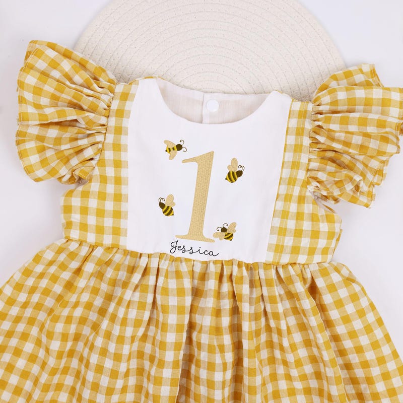 Bee Smash Cake Dress - Etsy UK