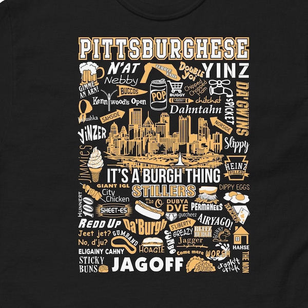 Pittsburghese - Etsy