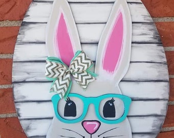 Easter Bunny With Glasses - Etsy