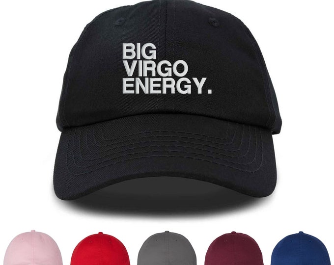 Big Taurus Energy Zodiac Sign Embroidered Unisex Baseball Cap - Etsy