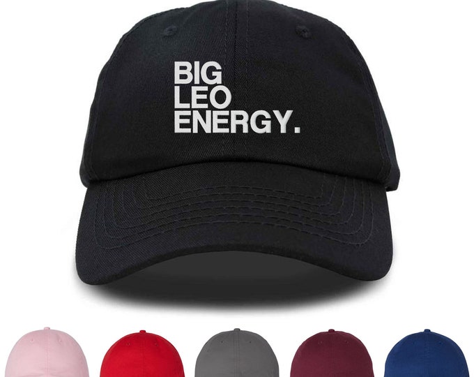 Big Taurus Energy Zodiac Sign Embroidered Unisex Baseball Cap - Etsy