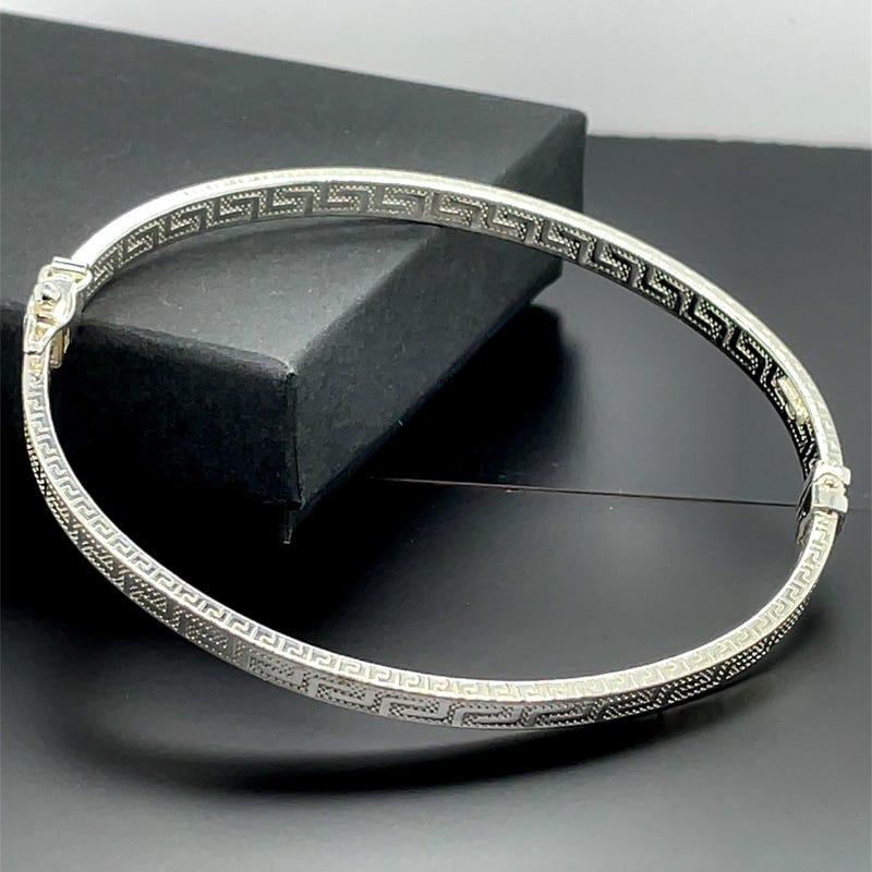 Greek Key Bracelet - Etsy