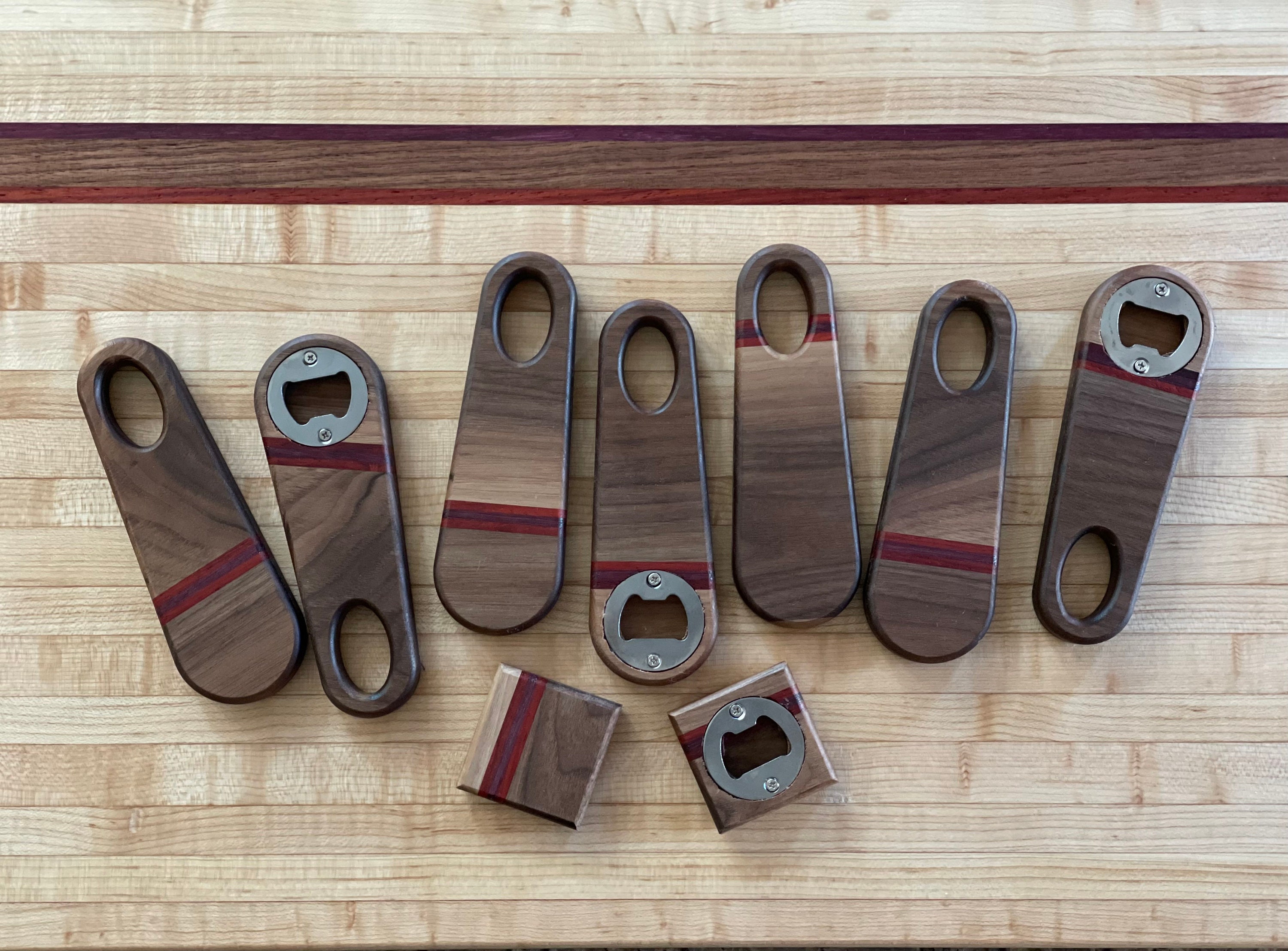 Bottle Opener - Handmade Walnut Wood - Etsy