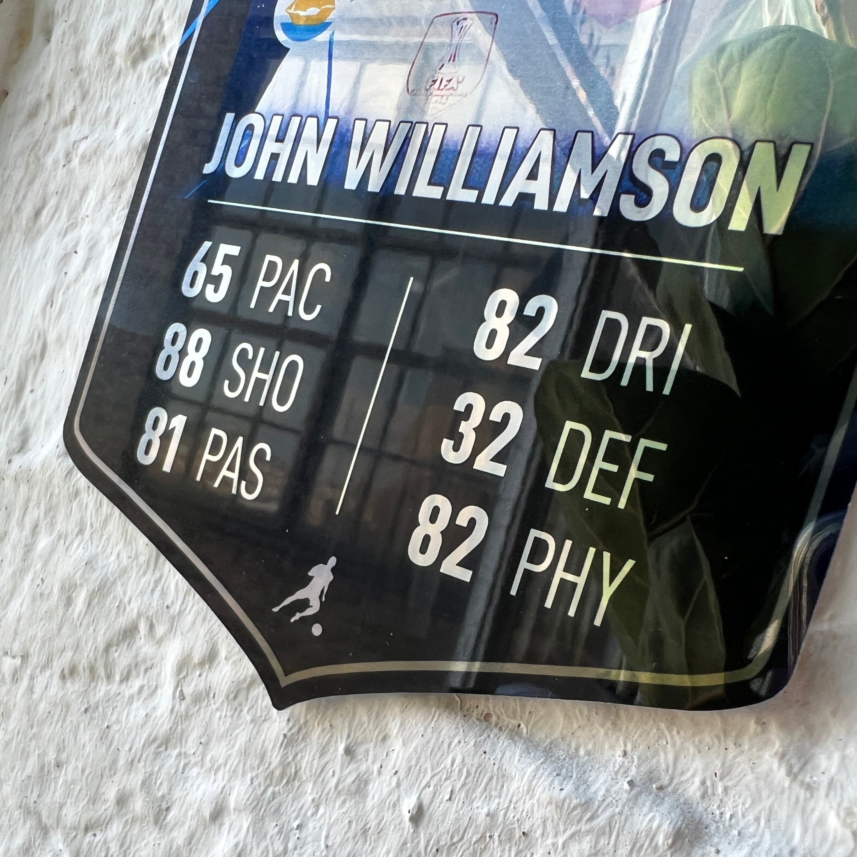 Mirror Finish Personalised Football Stats Card Ultimate Team - Etsy