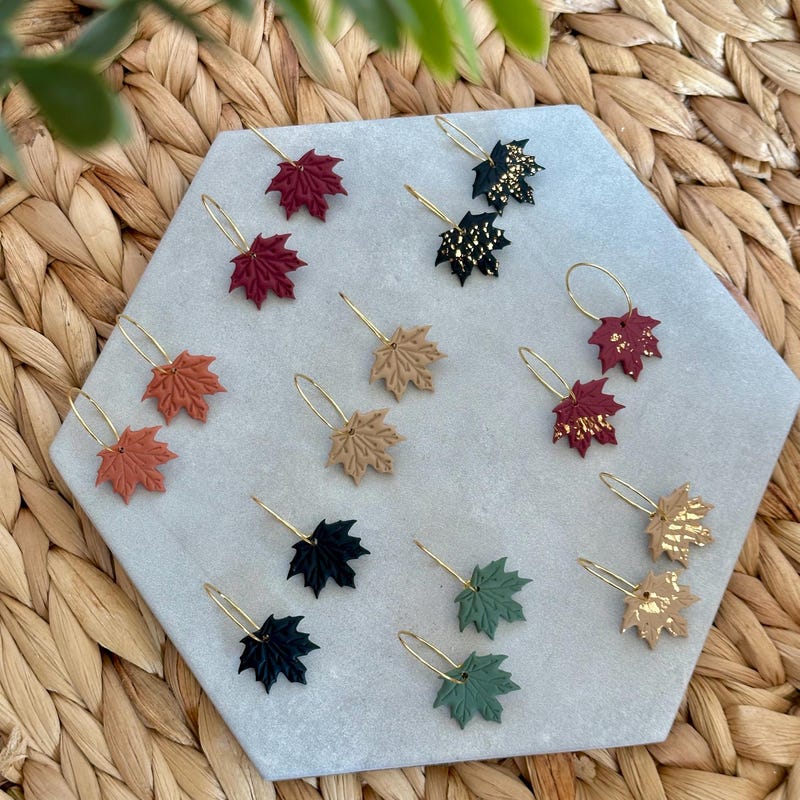 Fall Earrings - Etsy