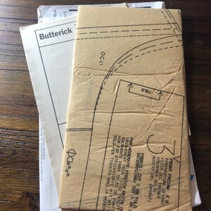 Vintage Uncut Butterick Sewing Pattern 6029 Teen Style Pants Sizes 9/10 ...