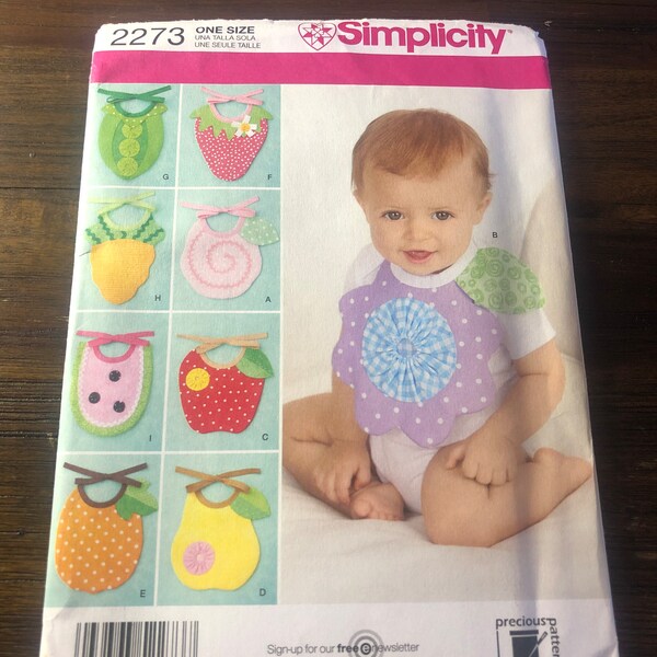 Simplicity Patterns Baby Bibs - Etsy