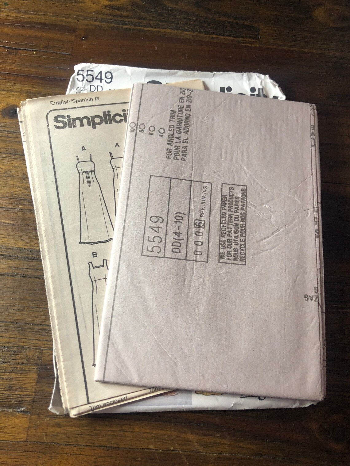 Uncut Simplicity Sewing Pattern 5549 Design Your Own Sundress Size 4-10 ...