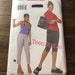Vintage Uncut Butterick Sewing Pattern 6029 Teen Style Pants Sizes 9/10 ...