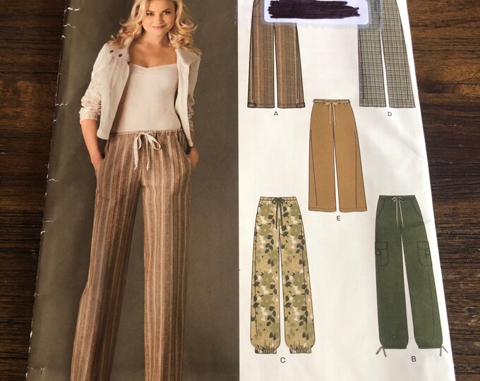 Uncut New Look Sewing Pattern 6005 Misses Pants Size 10-22 - Etsy