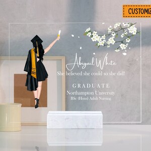 Graduation Gift 2023, Custom Graduation Gifts, Graduation Acrylic ...