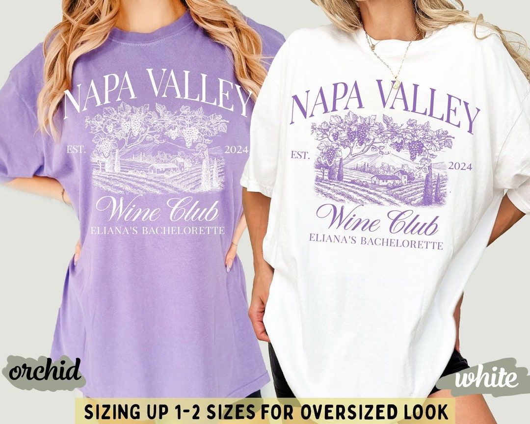 Winery Bachelorette Party Shirts, Wine Club Bachelorette Shirts, Custom ...