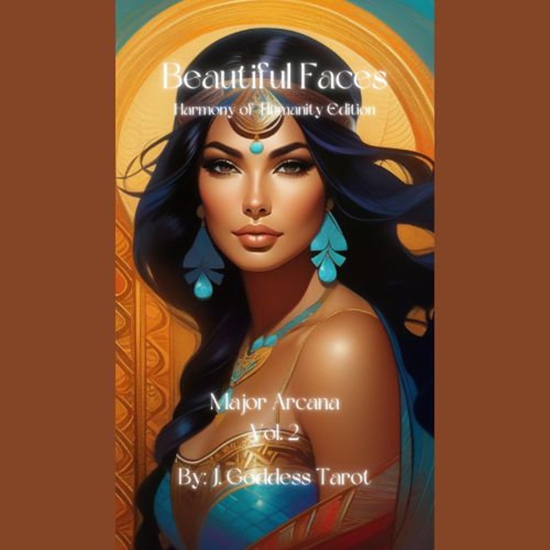 Beautiful Faces Vol. 2 Oracle Deck of Major Arcana by J. Goddess Tarot ...