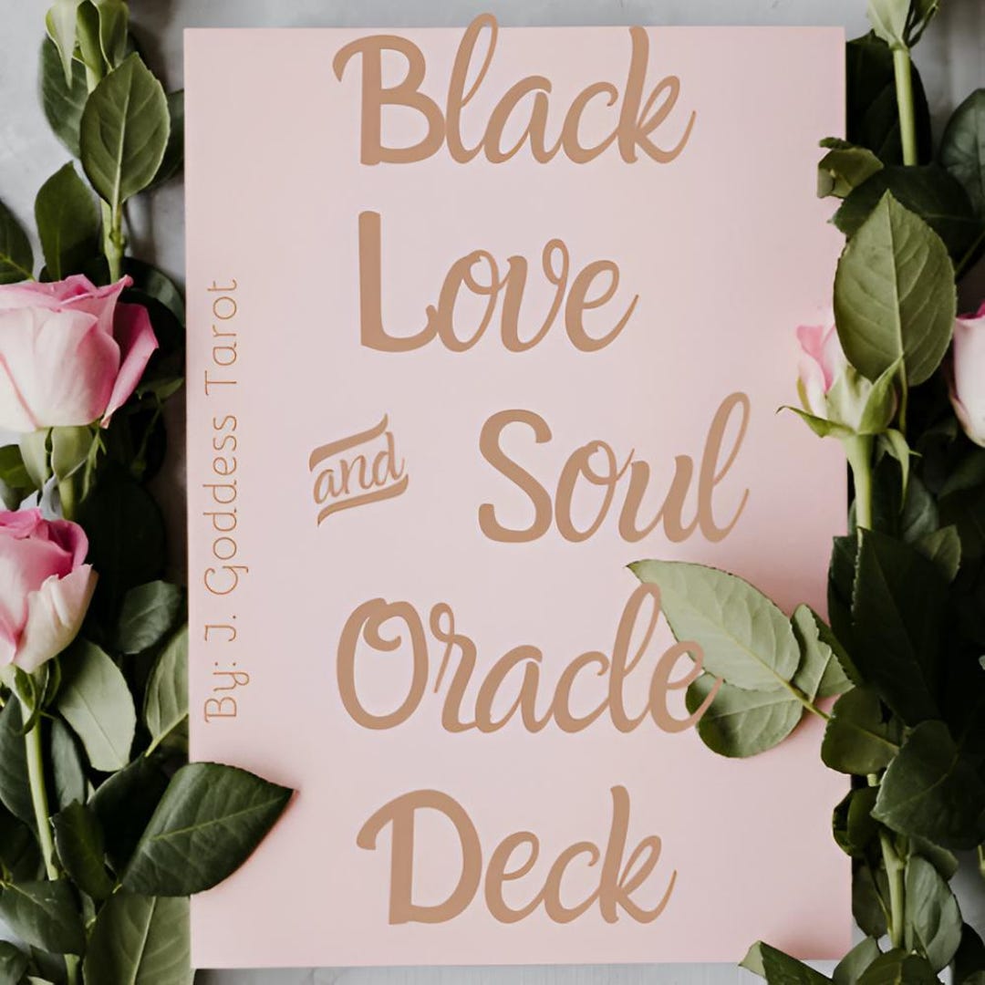 Black Love & Soul Oracle Deck by J. Goddess Tarot ~ Tarot Deck Oracle ...
