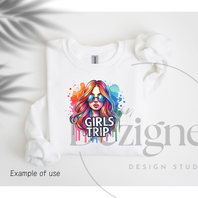 Girls Trip PNG File, Tshirt Sublimation Design, Girls Trip Tshirt Png ...