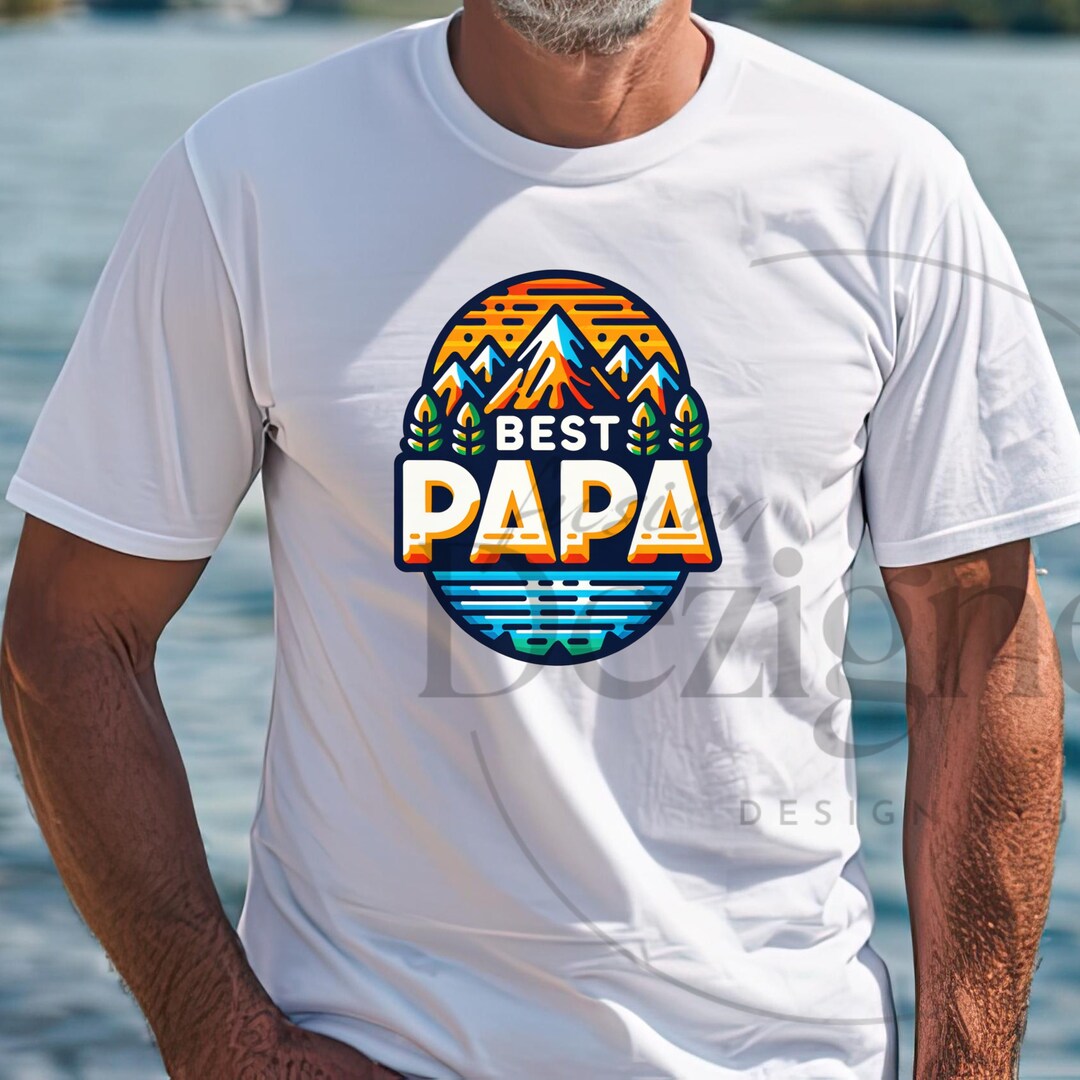 Fathers Day PNG Design, Best Papa Png, Funny Dad Sublimation Designs ...