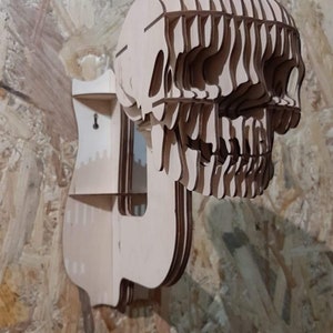 Skull Helmet Wall Mount. Hanger for Motorcycle Helmet. Helmet Stand ...