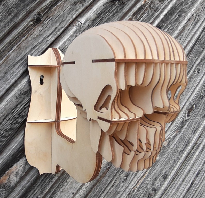 Skull Helmet Wall Mount. Hanger for Motorcycle Helmet. Helmet Stand ...