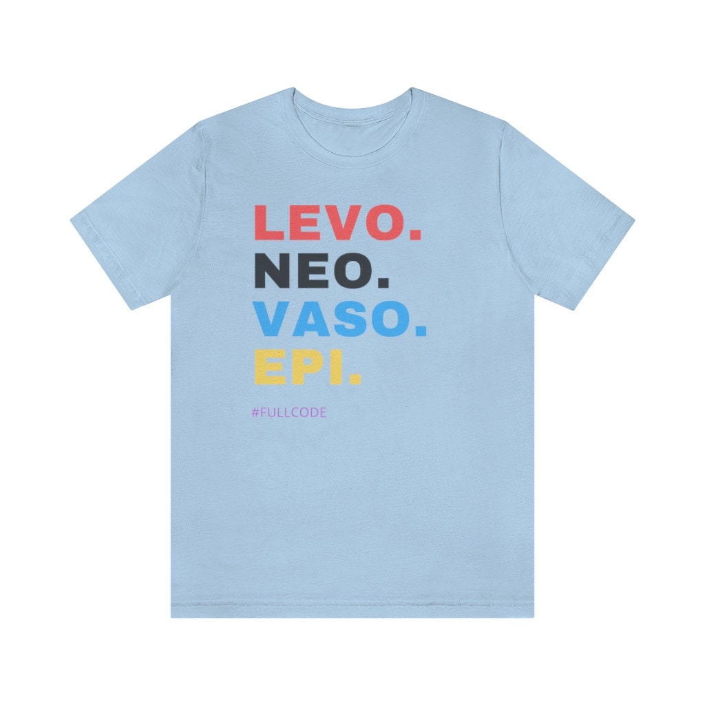 Levo Neo Vaso Epi Full Code Critical Care ICU RN - Etsy
