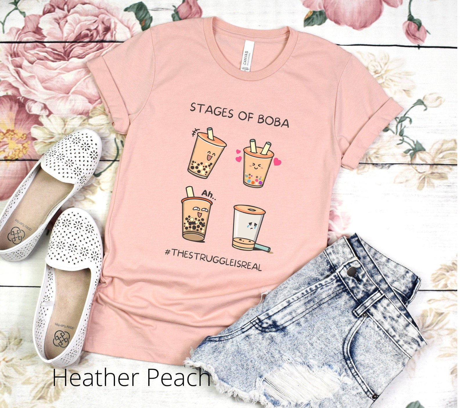 Stages of Boba Boba Shirt Boba Lover Bubble Tea Shirt Cute - Etsy