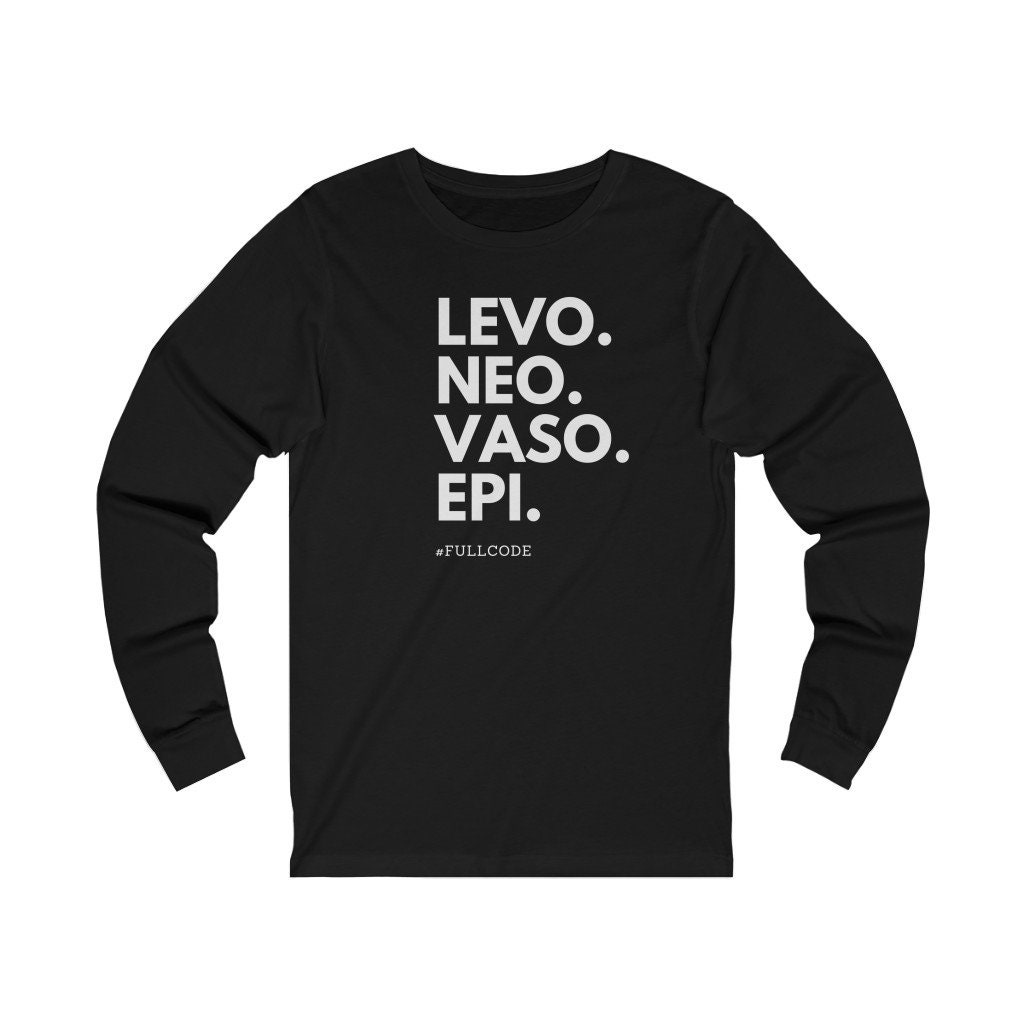 Levo Neo Vaso Epi Full Code Critical Care ICU RN - Etsy