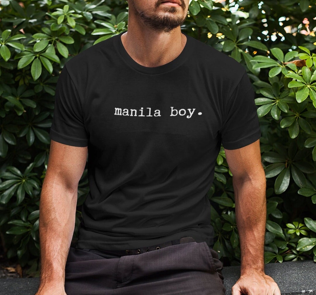 Manila Boy Shirt, Manila Tee, Filipino Shirt, Filipino Pride, Philippine Island Shirt ...