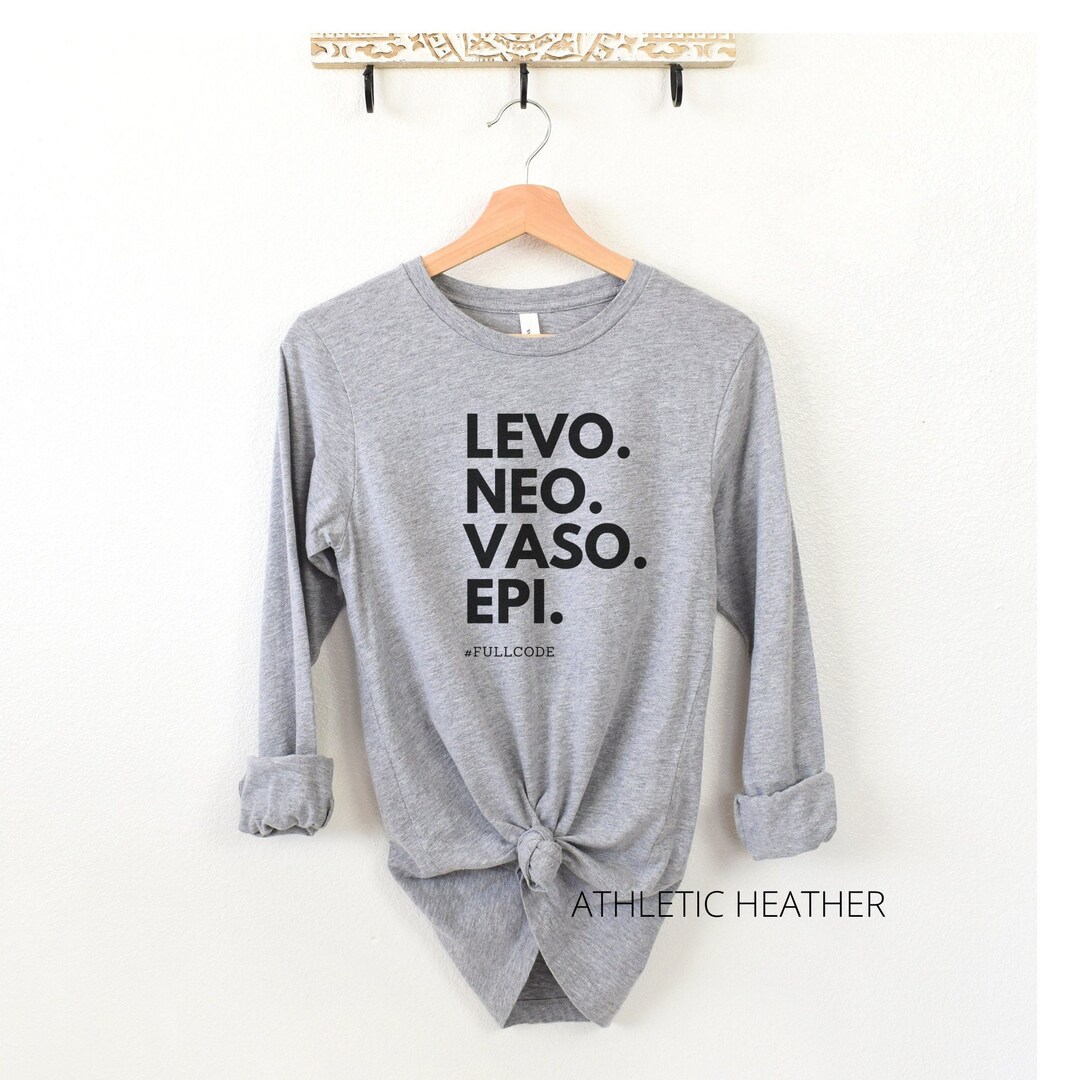 Levo, Neo, Vaso, Epi, Full Code, Critical Care, ICU RN, Registered ...