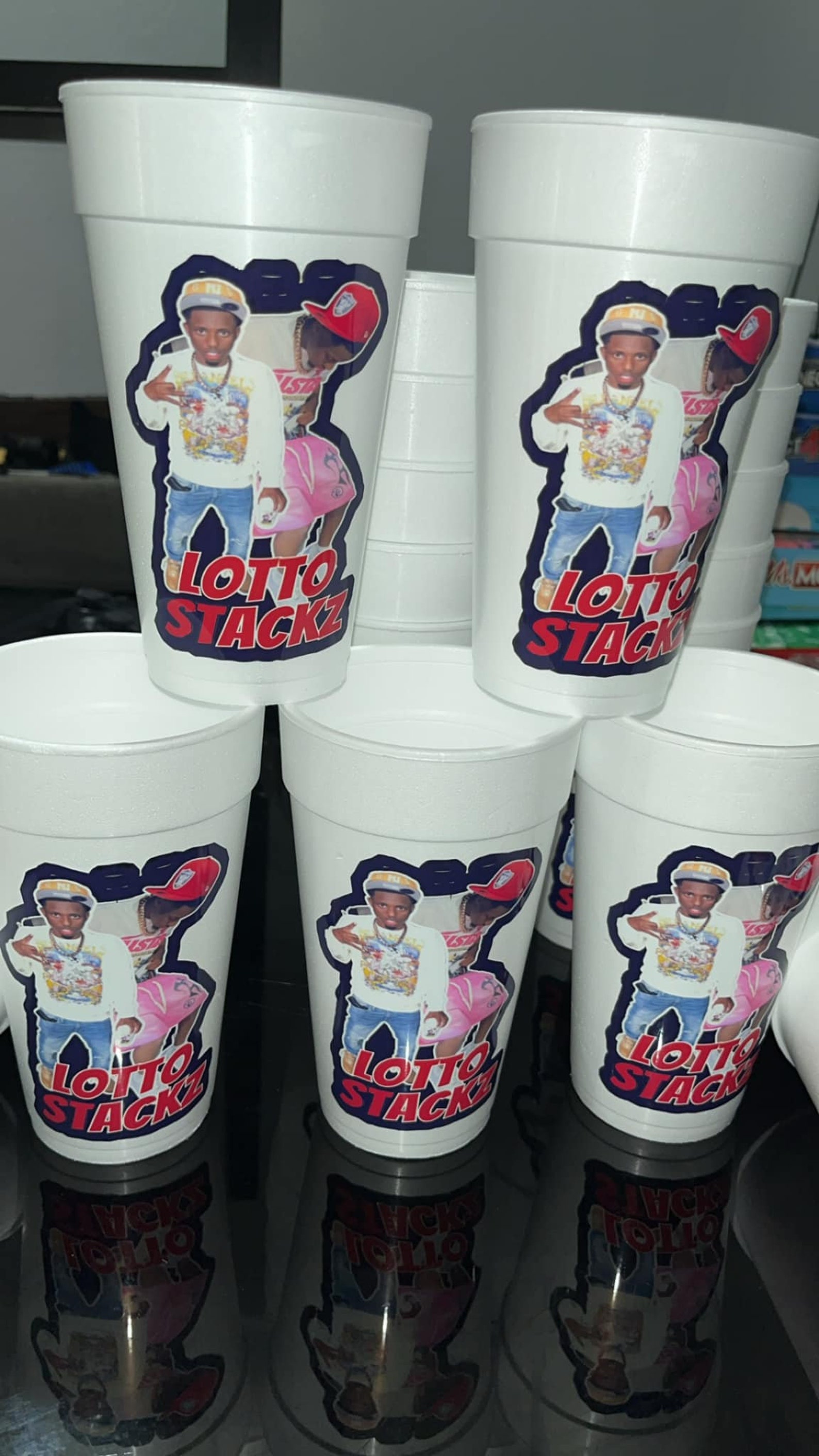 Custom Printed Styrofoam Cups, Foam Cups, Personalized Party Cups - Etsy
