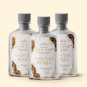 Zam Zam Sticker, Zam Zam Water, Zam Zam Water Bottle Sticker, Favour ...