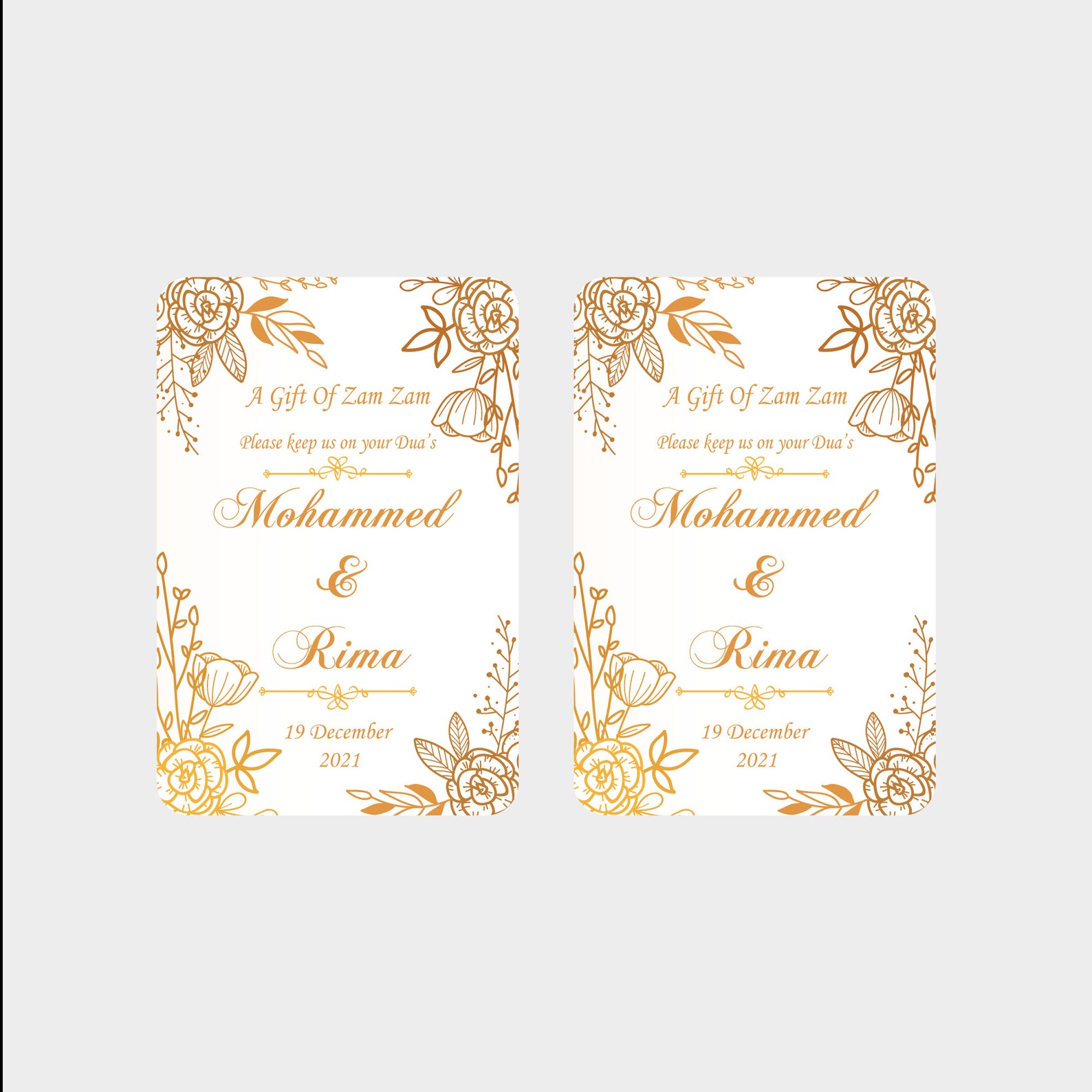 Zam Zam Sticker Zam Zam Water Zam Zam Water Bottle Sticker - Etsy